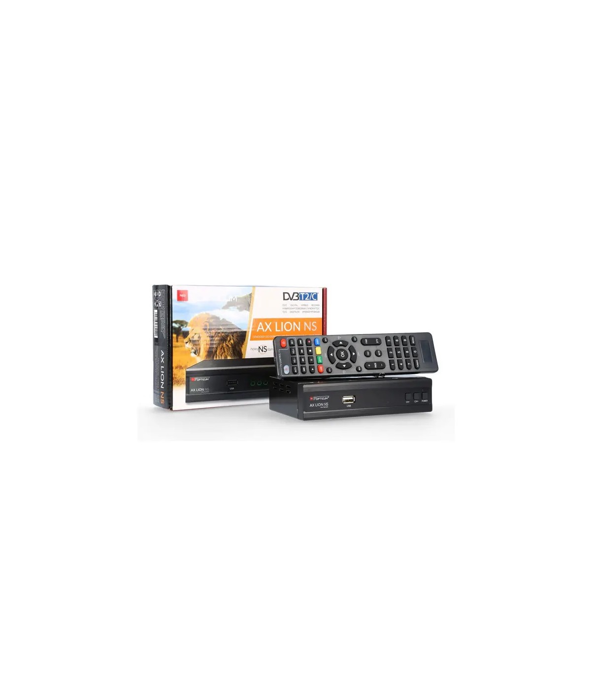 Receptor Opticum DVB-T2 H265 HD